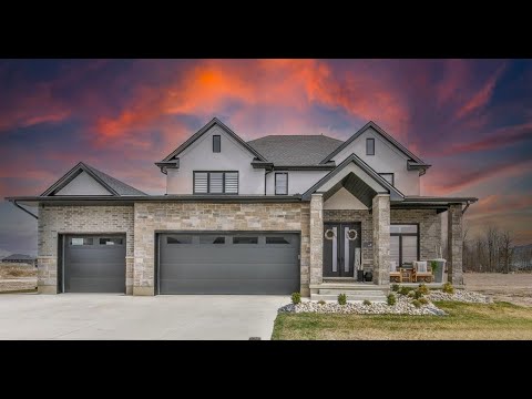 NEW: 4 Sycamore Rd., Talbotville Ontario $1,567,777