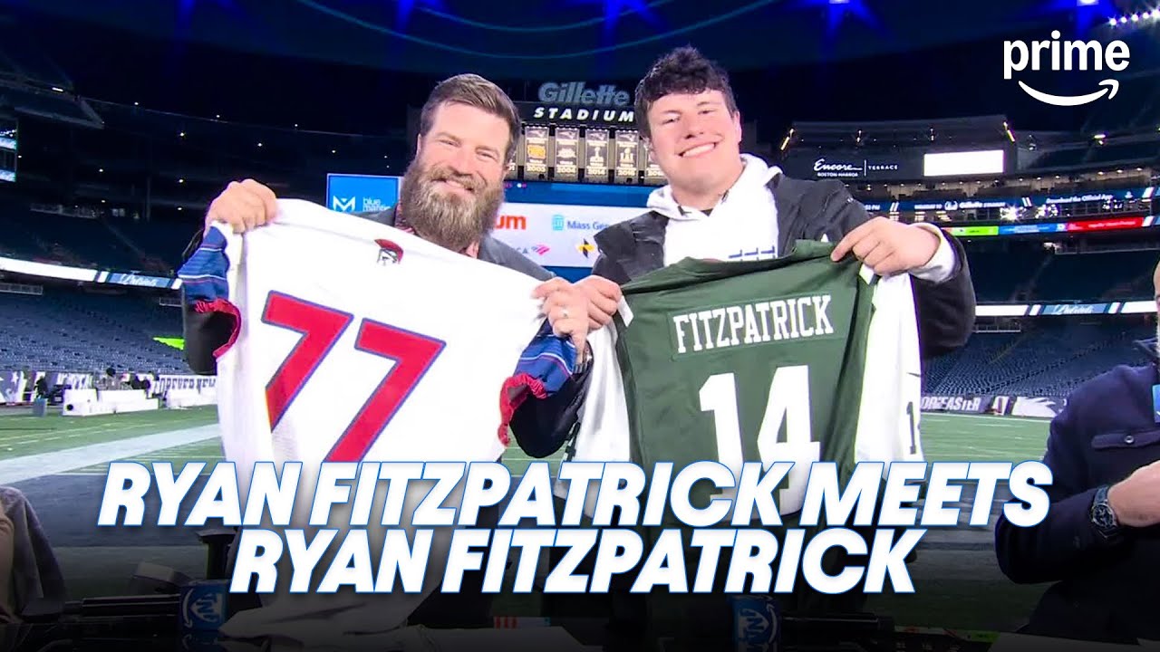 Ryan Fitzpatrick Meets Ryan Fitzpatrick | NFL on Prime