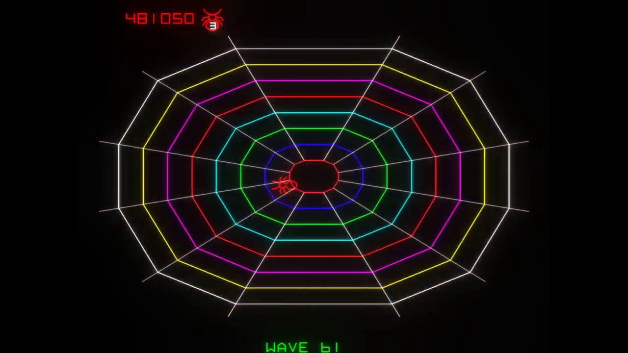 Atari Black Widow - 557,700 Points - Wave 67