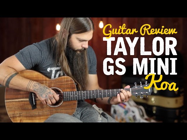 TAYLOR GS Mini-e Koa Acoustic-Electric with AeroCASE !! | Guitars ...