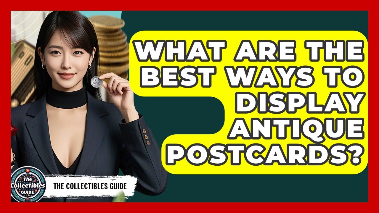 What Are The Best Ways To Display Antique Postcards? - The Collectibles Guide