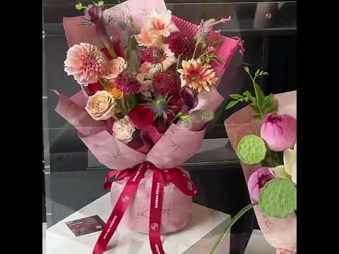 Bamboo Butterfly Ancient Style DIY Flower Arrangement Flower Packaging Paper