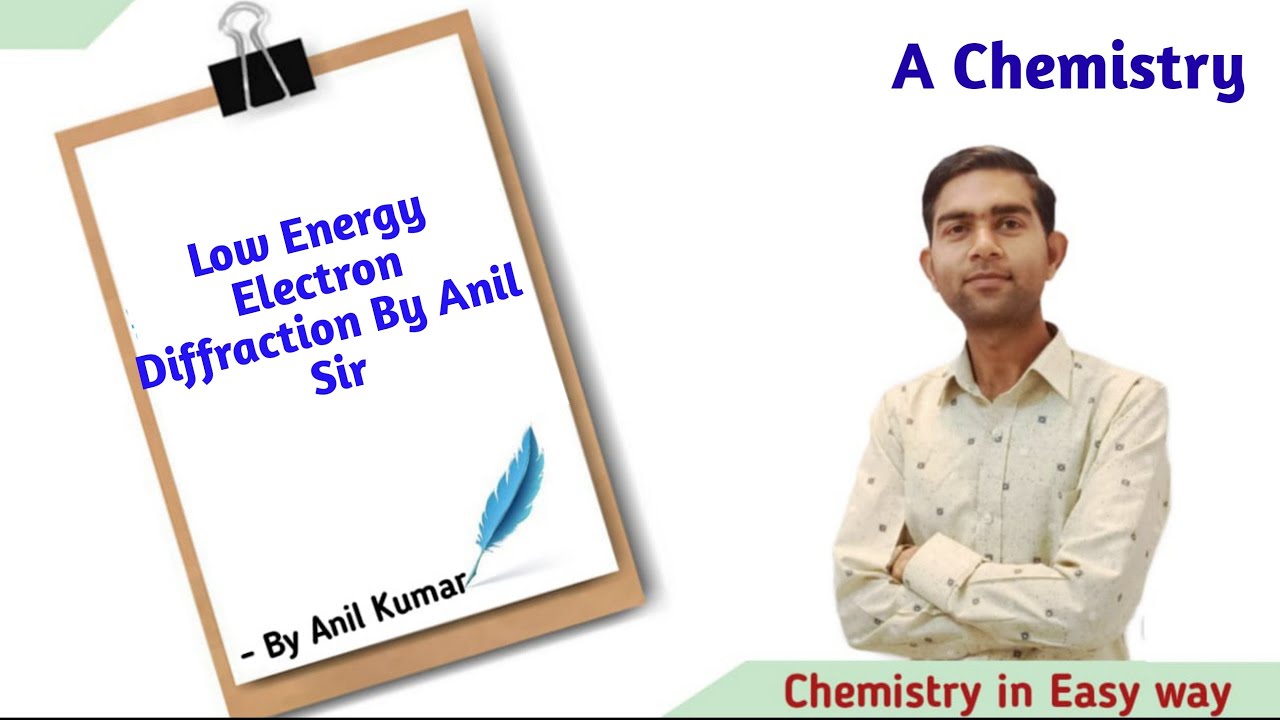 Low Energy Electron Diffraction Notes (LEED) || Electron Diffraction