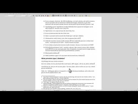 Newsletter, how to prevent diabetes