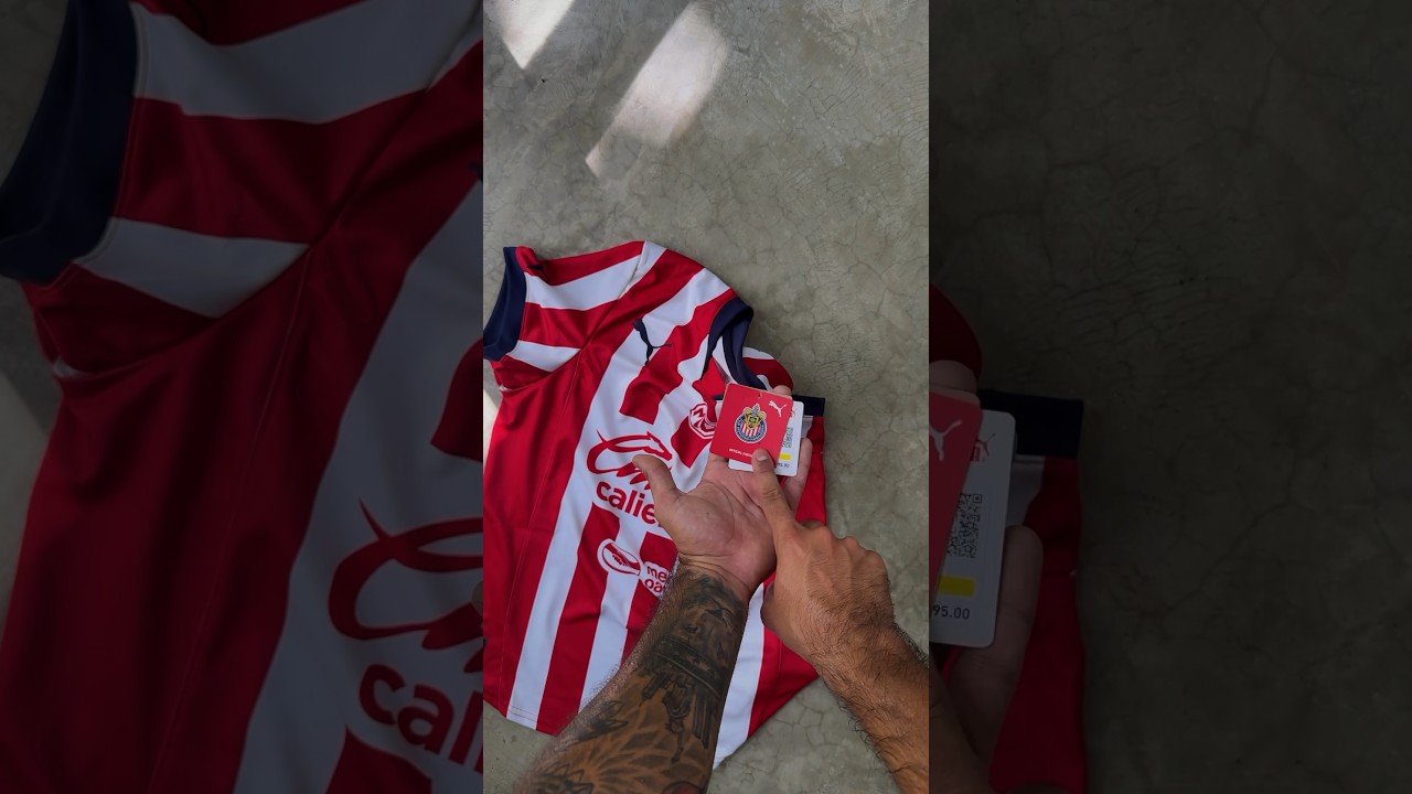UNBOXING: the Chivas 24/25 Home Jersey