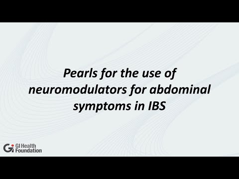Gregory Sayuk, MD | Pearls for the use of Neuromodulators for Abdominal Symptoms in IBS
