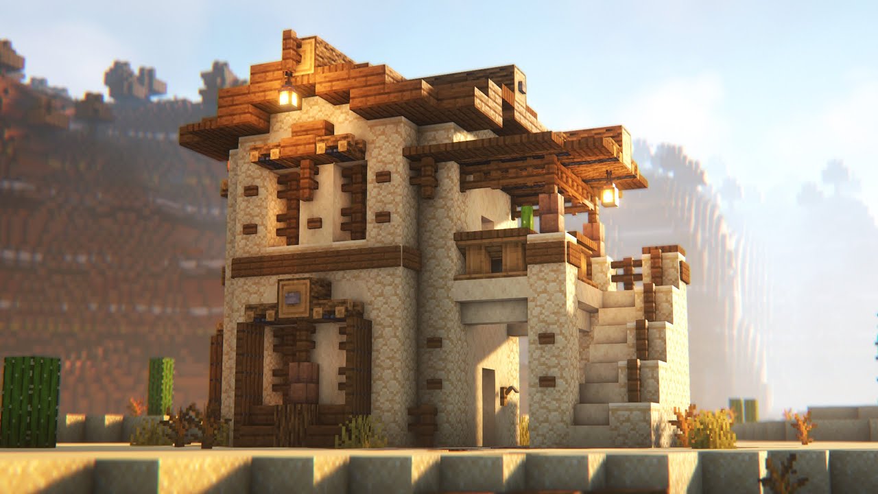 Minecraft How to Build Survival Desert House | 🐫 Easy Tutorial - Minecraft Builders
