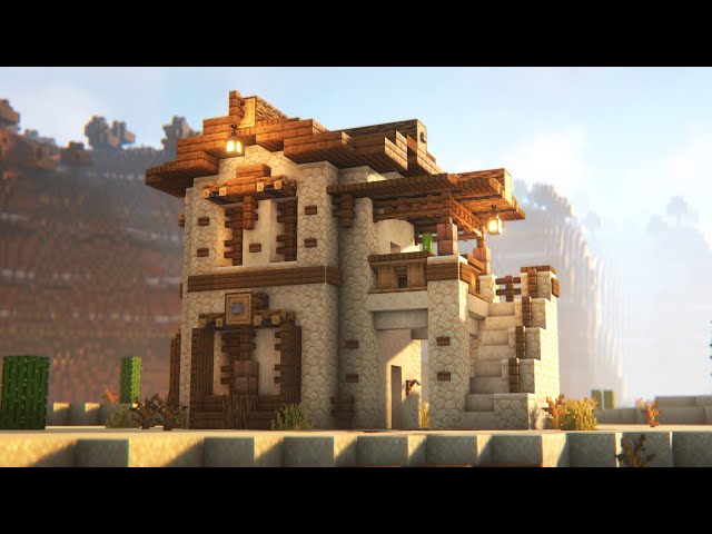Small Desert House | Survival Build (Tutorial) Minecraft Map