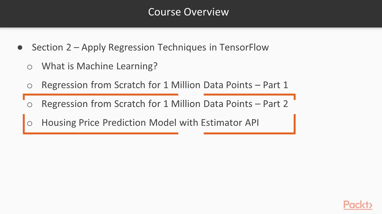 Hands-on Machine Learning with TensorFlow: The Course Overview|packtpub.com