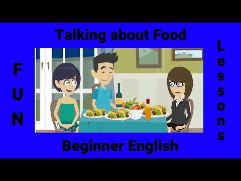 Conversation Tutorial - Food & Table…: English ESL video lessons