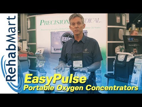 Rehabmart at Medtrade Atlanta - EasyPulse Portable Oxygen Concentrators by Precision Medical