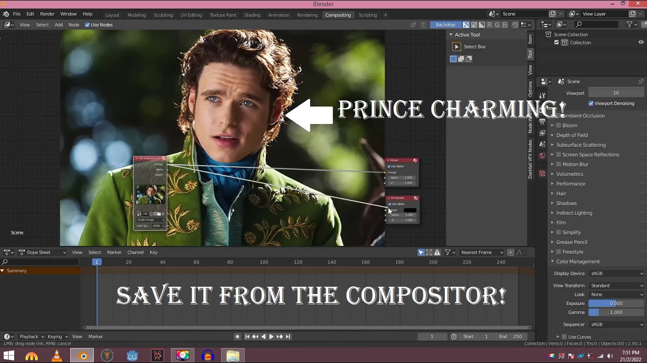 How To Save Images From The Compositor In Blender In 30 Seconds