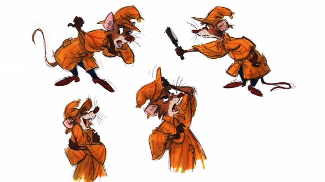 The Great Mouse Detective - Scrapbook