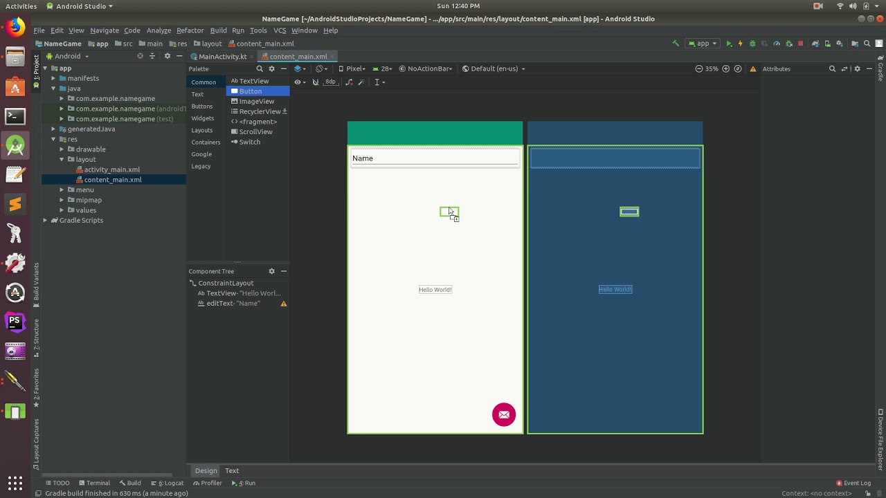 Android Studio Tutorial - Part 4 (2019 Edition)