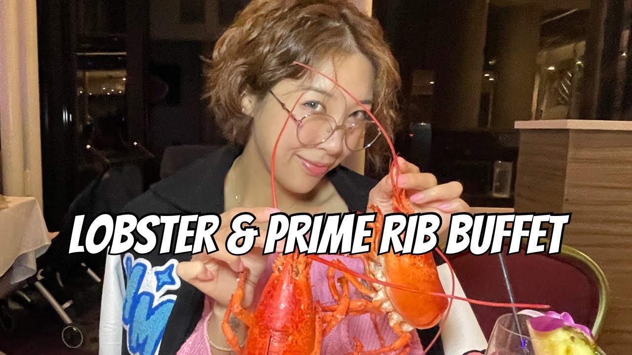 $159 All You Can Eat Lobster & Prime Rib Seafood Buffet! 랍스터 뷔페 먹방