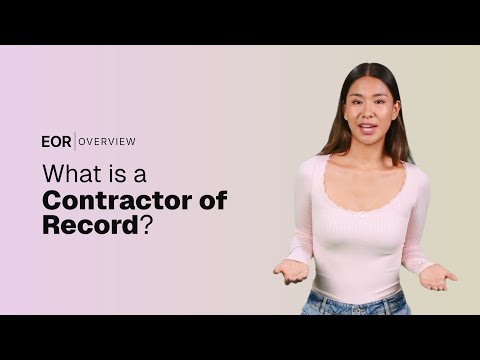 What is a Contractor of Record (COR)? Explained in 2 Minutes