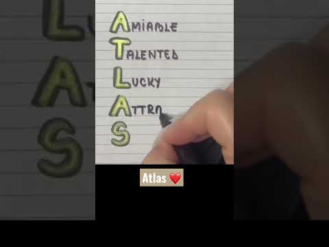 Meaning of the name ATLAS #meaning #name #atlas