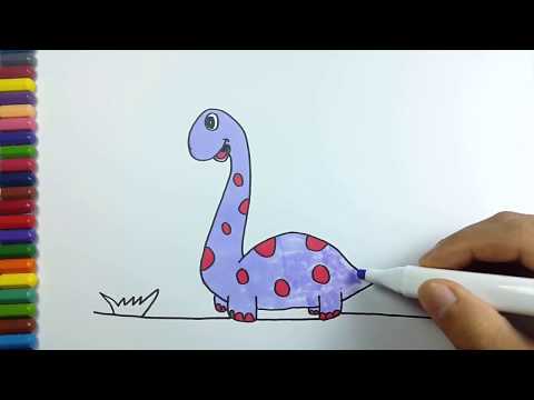 Dinosaurs colouring pages for kids | coloring dinosaurs pages