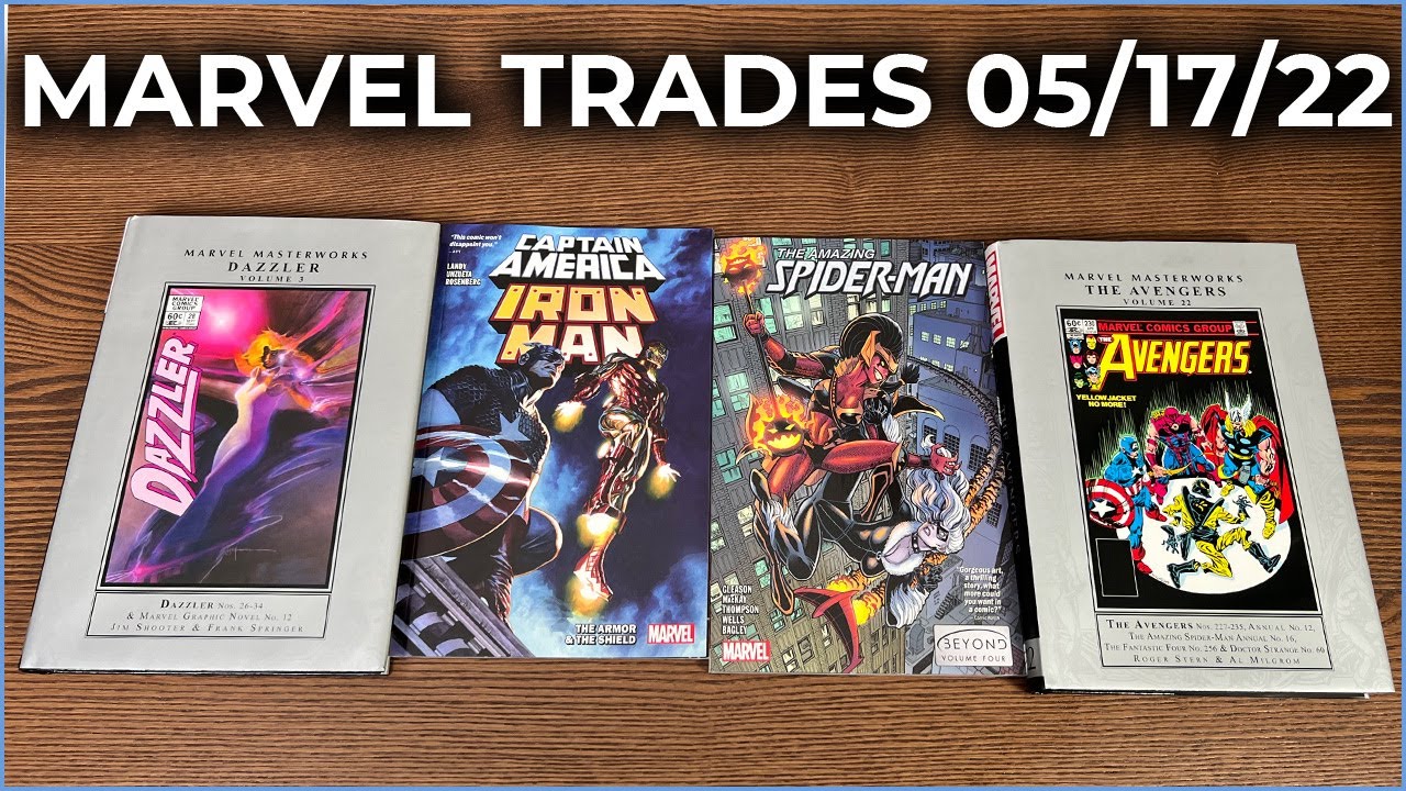 New Marvel Books 05/17/22 Overview|  The Avengers Masterwork Vol. 22 | Dazzler Masterwork Vol. 3