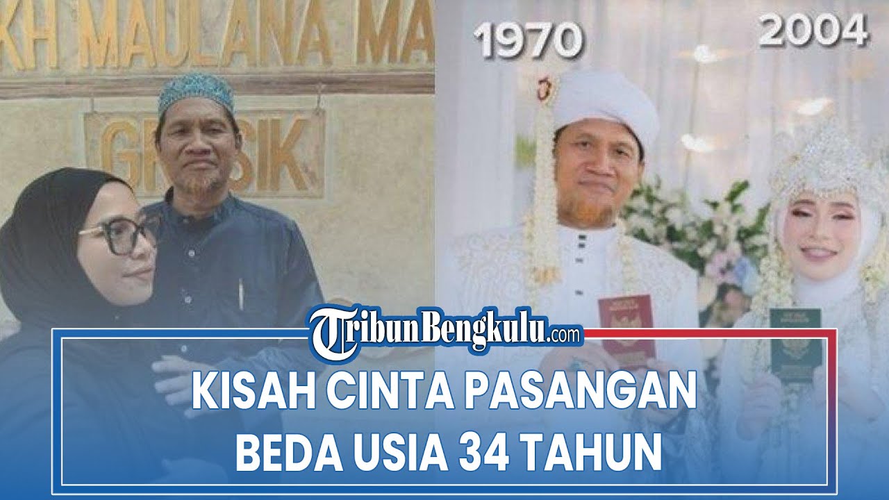 Kisah Cinta Pasangan Beda Usia 34 Tahun, Sang Gadis Pebriayanti Masih Berusia 19 Tahun
