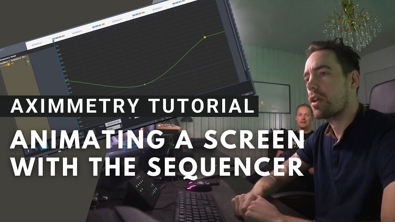 Animating a screen with the sequencer | Virtual Production Unreal Engine & Aximmetry Tutorial