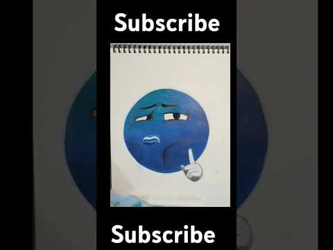 Sigma Blue emoji drawing ๐ฟ#drawing #art #youtubeshorts #sketch #shorts #shortsfeed