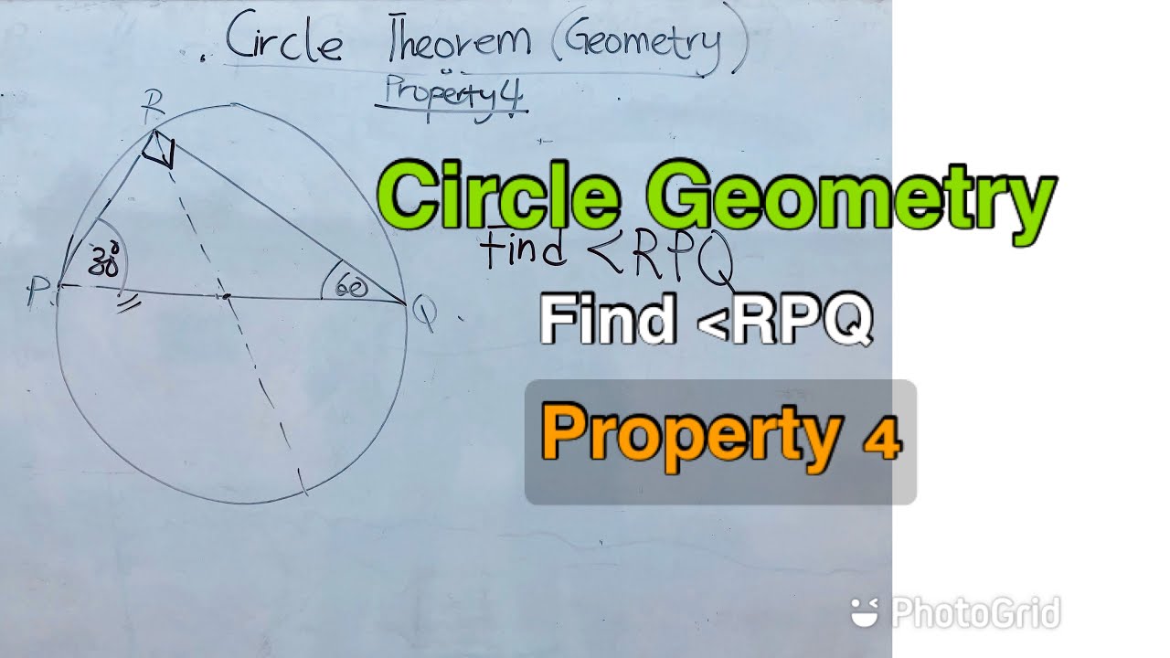Circle theorem(Circle Geometry), Property 4