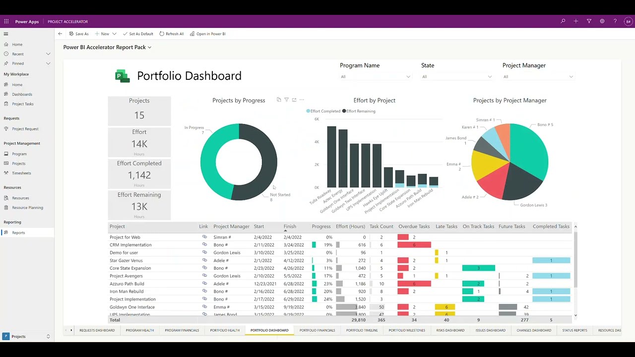 Microsoft Project Accelerator for Project Plan 1