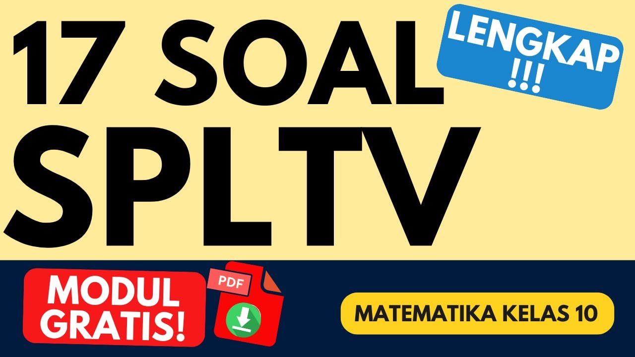 17 Questions & Discussions for SPLTV Class 10 | Complete & Easy-to-Understand Systems of Linear E...