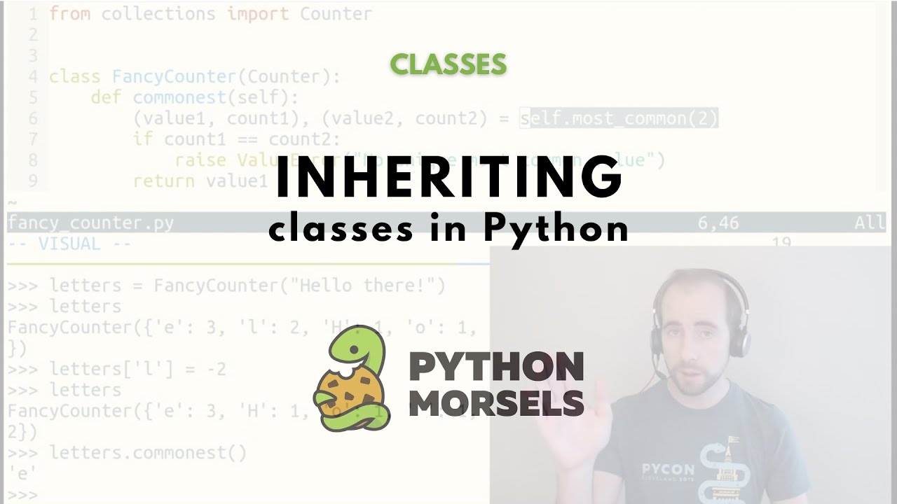 Class inheritance in Python