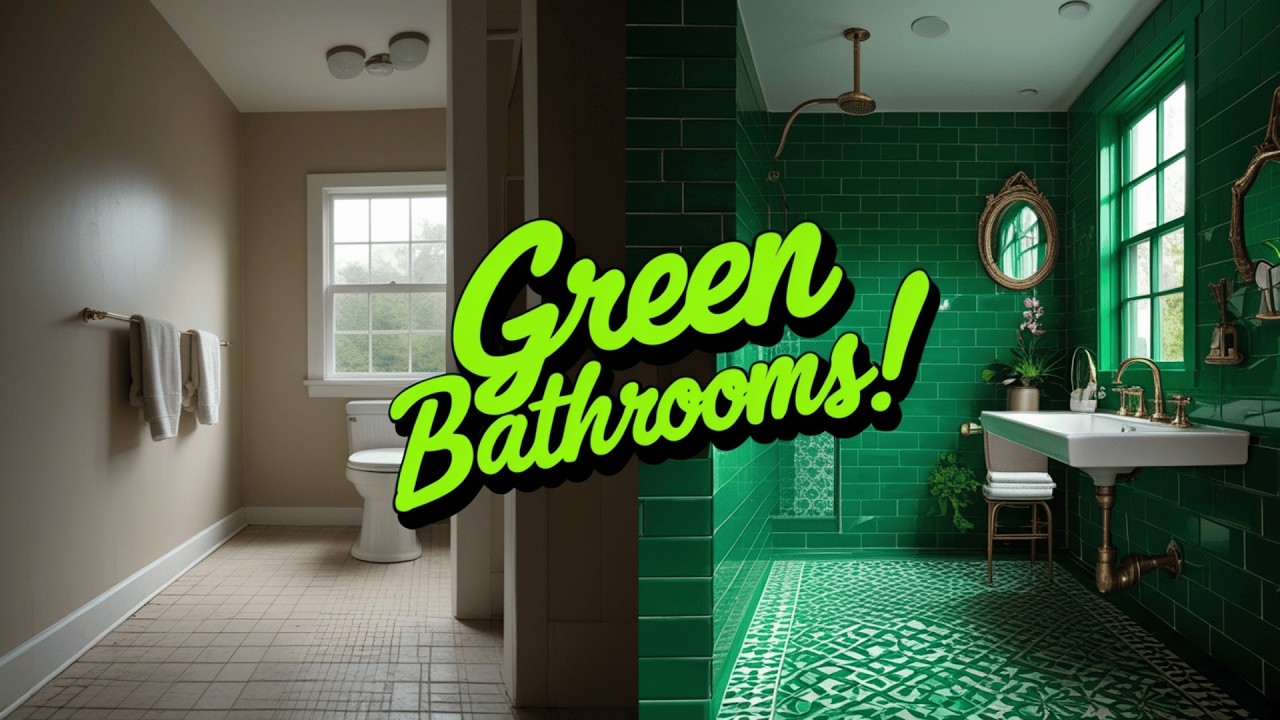 5 Green Bathroom Colors That Instantly Upgrade Your Space (Bathroom Design Ideas)
