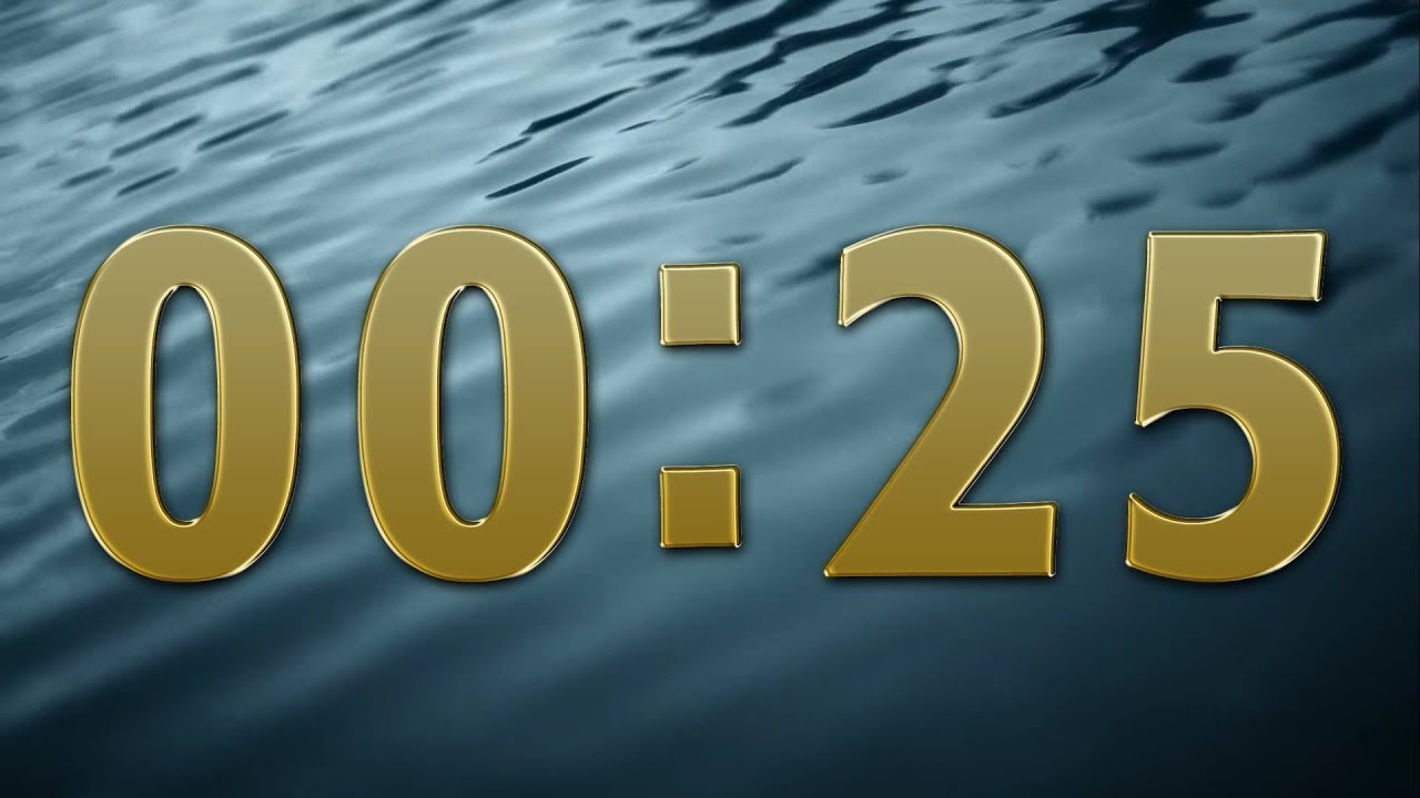 25 seconds Timer countdown - Full HD 1080p