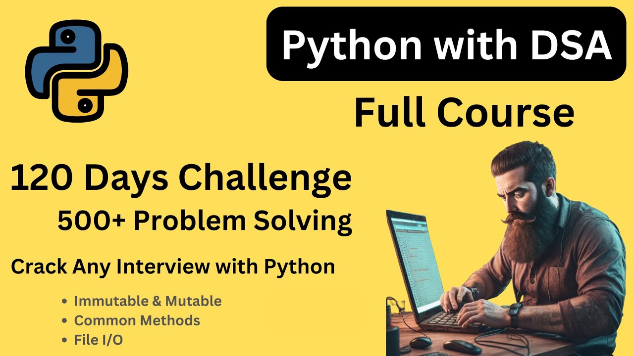 Python Fundamental - Python Methods|| DSA with Python Full Playlist || 500 problem solving