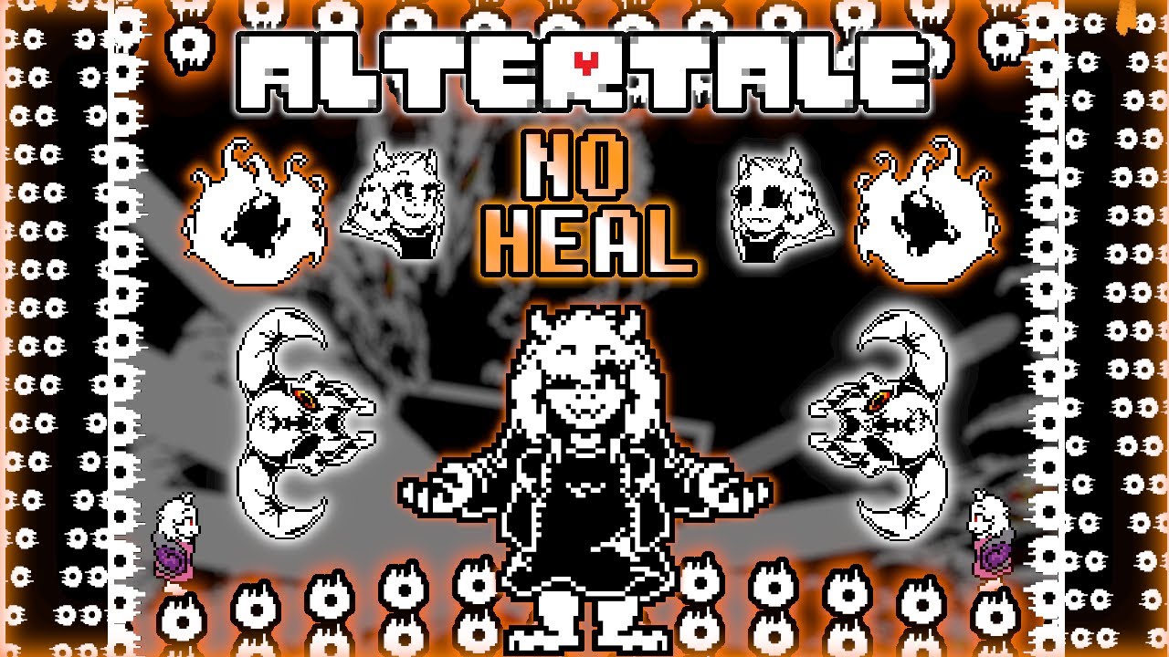 [NO HEAL] AlterTale Toriel FULL FIGHT by ZhaZha + no dialogue skipping