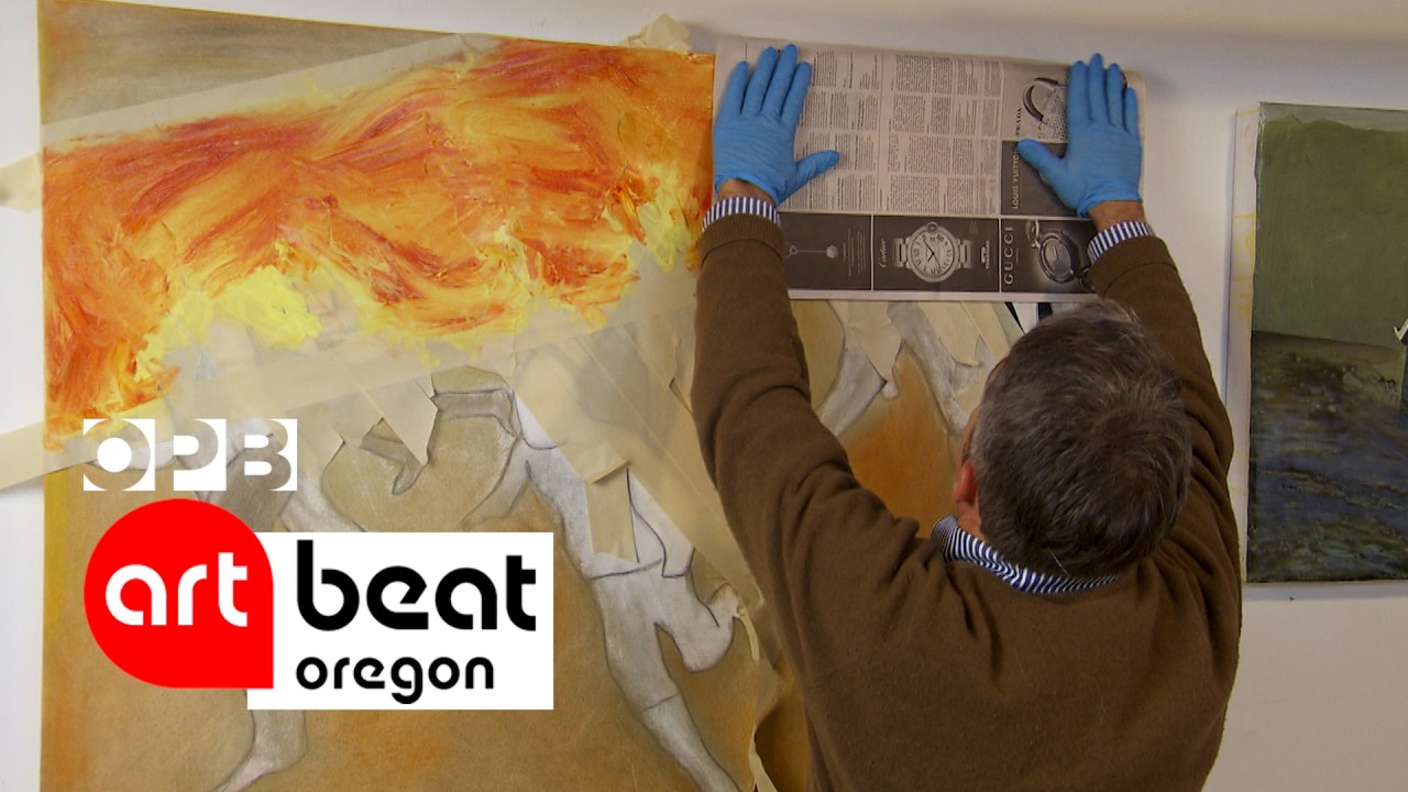 Matthew Dennison’s bright, approachable paintings hint at a complex world | Oregon Art Beat archives