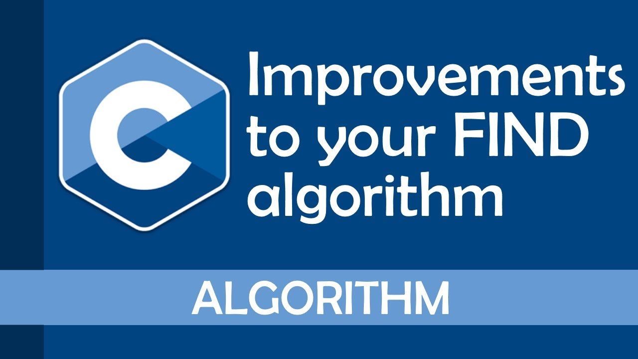 Improvements to finding an element in an array