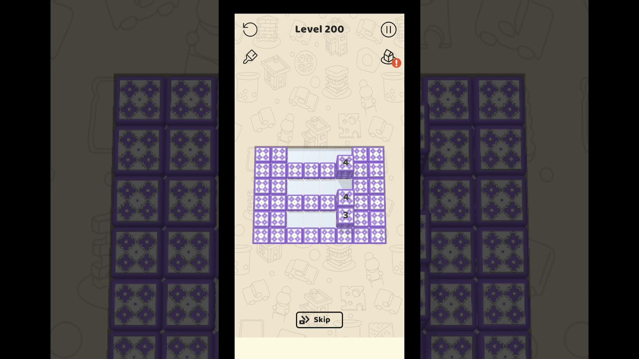 Stack Blocks 3D Level 200 Walkthrough