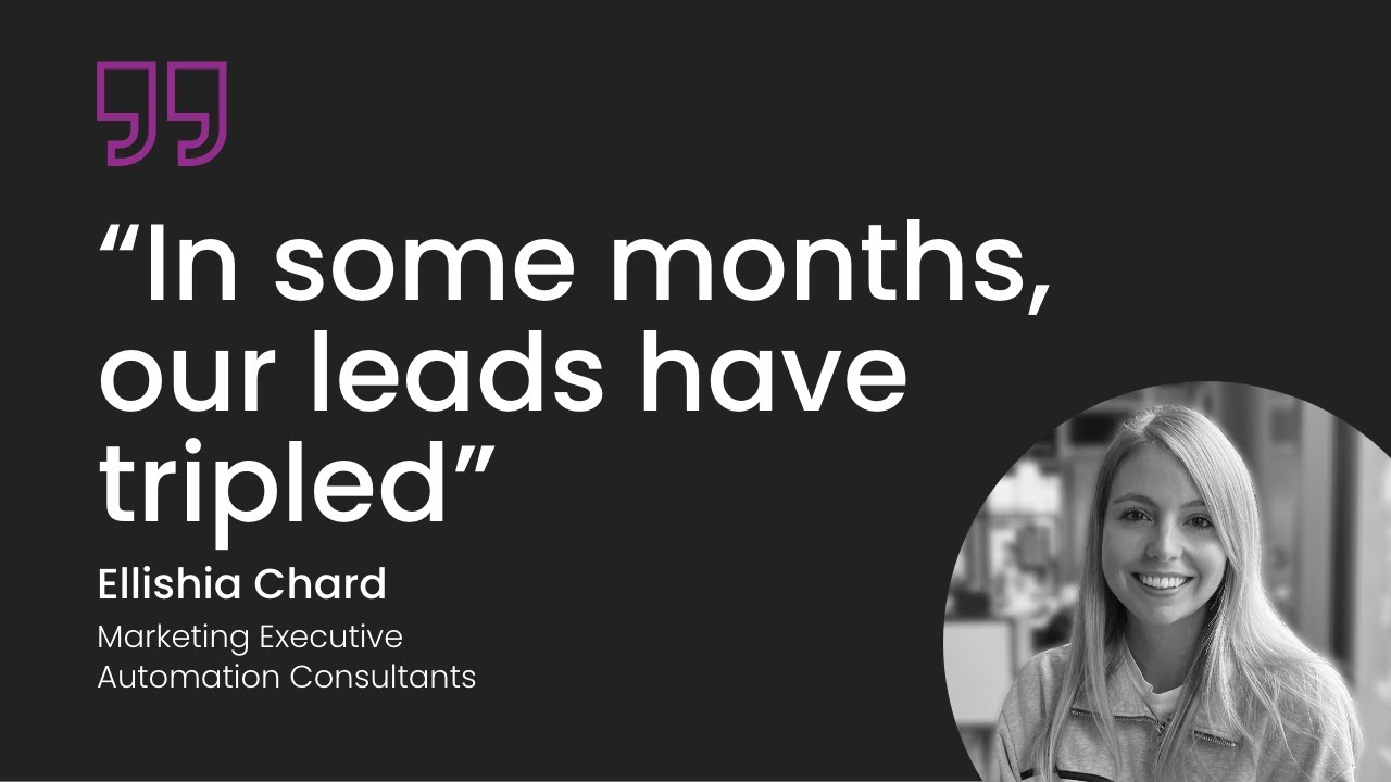How we increased Automation Consultants's MQLs by 90%