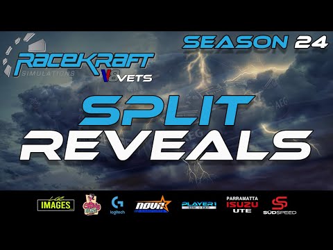 Racekraft Simulations II V8 Veterans II Season 24 II Split Reveal