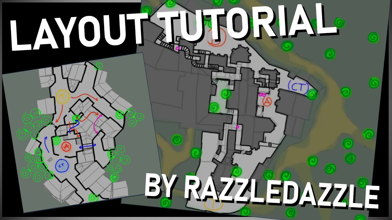 Making Your FIRST Layout | CS2 Mapmaking tutorial by Razzledazzle
