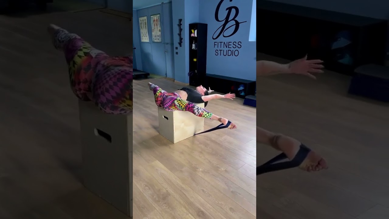 open legs girls || #yoga #shorts #fitness #flexibility #girls