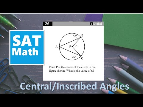 SAT Math | Inscribed Angles