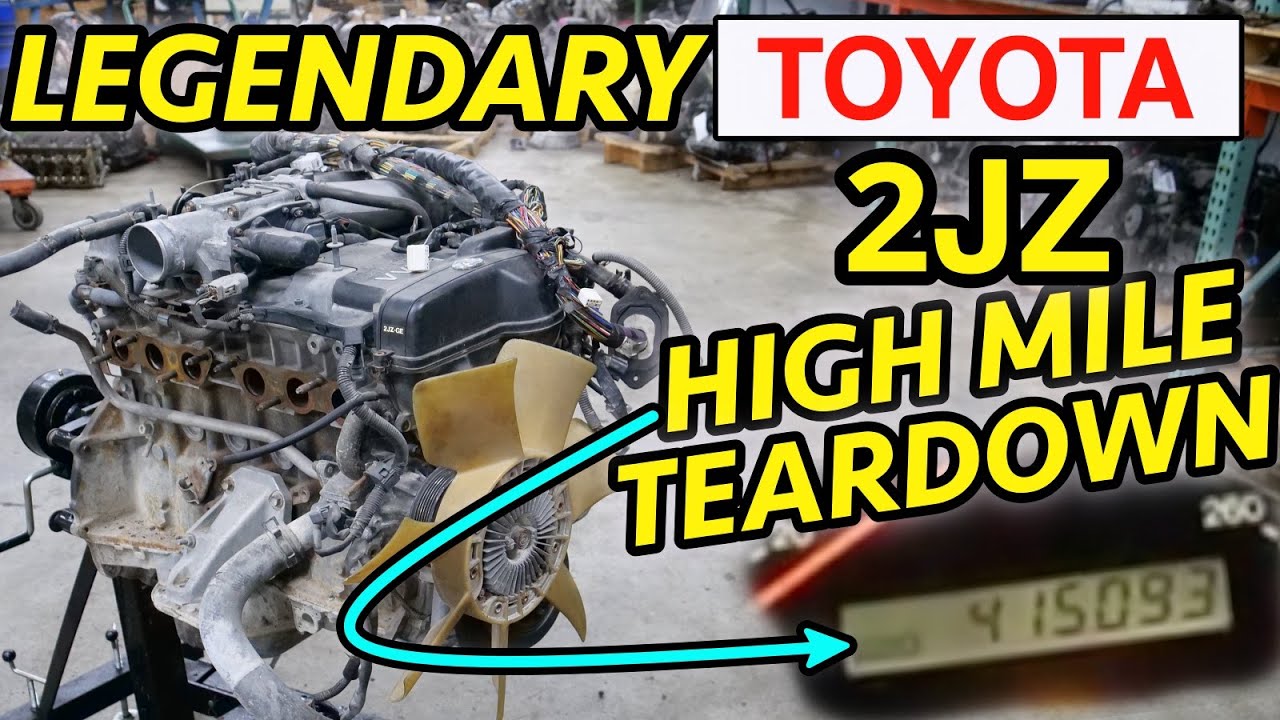 揭開行駛40萬英里的Toyota 2JZ引擎內部 果然是耐久性的最佳代名詞啊！！！ [影片] | 癮車報