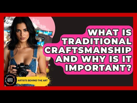 What Is Traditional Craftsmanship and Why Is It Important? | Artists Behind the Art