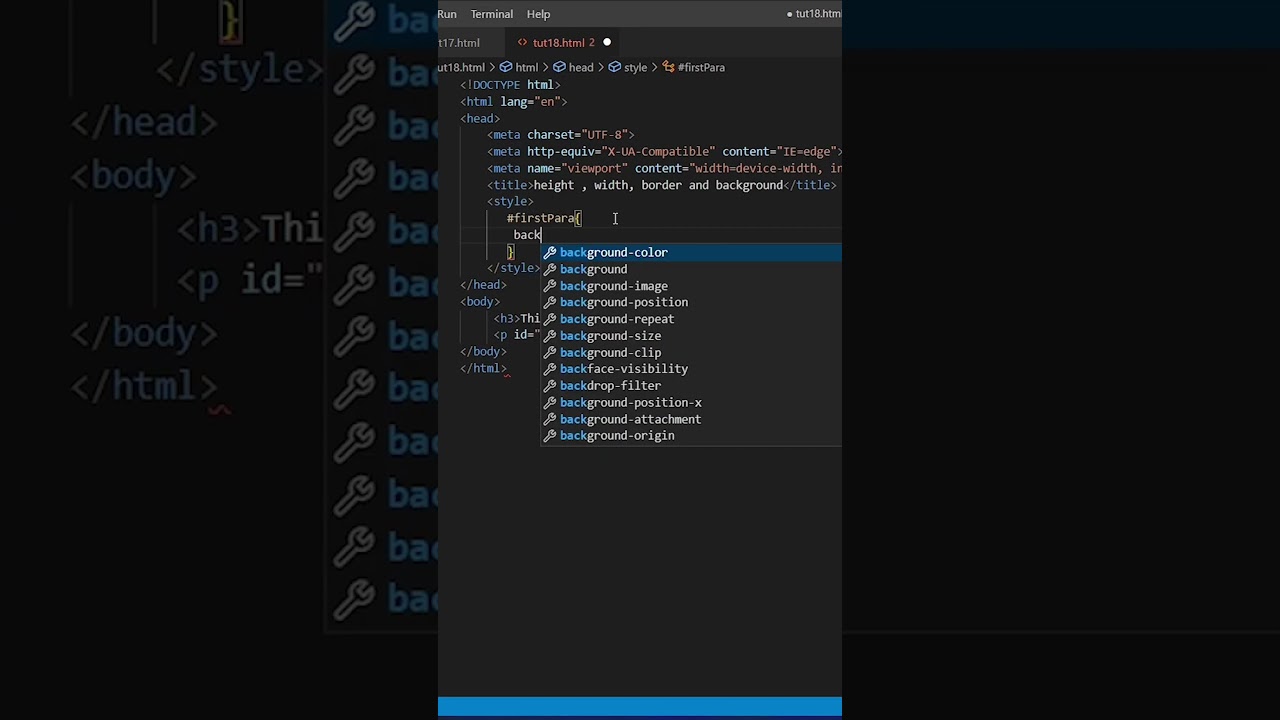 CSS Tutorial  Borders and Backgrounds   Web Development Tutorials Short Tricks & Tips
