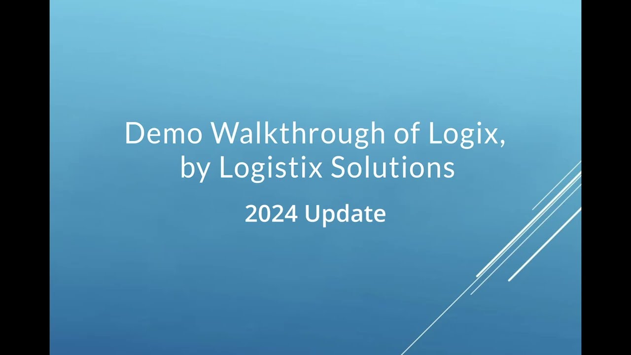2024 Logix Demo Walkthrough