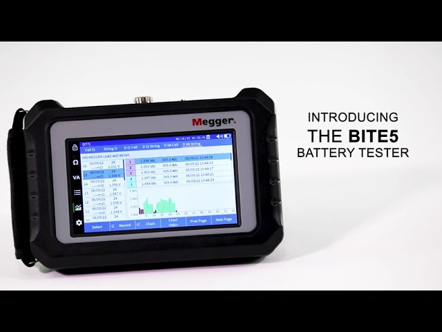Impedance Analyzer - Megger Battery Tester BITE5 Wholesale Trader from ...
