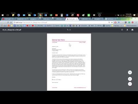 Format Your Cover Letter