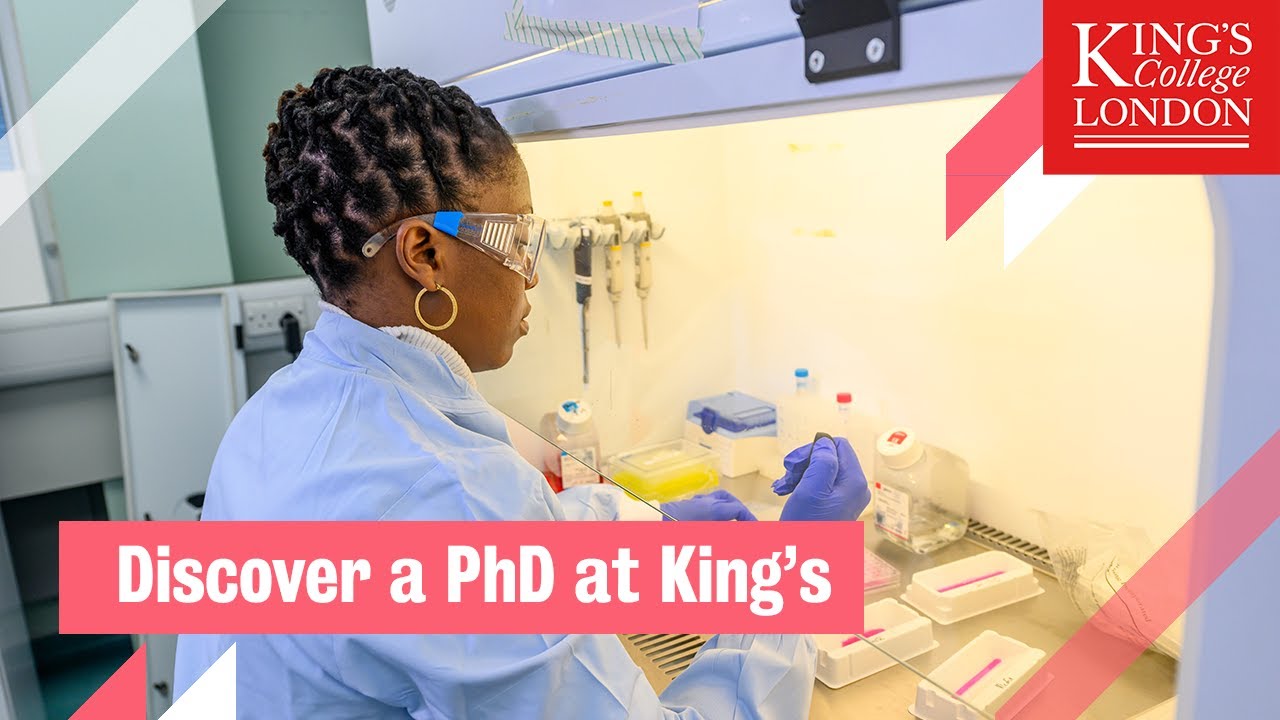 Explore your PhD journey at King's College London