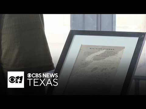 Only known original Juneteenth Order now on display in Dallas